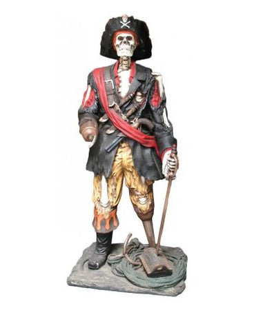 Pirate Skeleton Statue – LB Event Decor